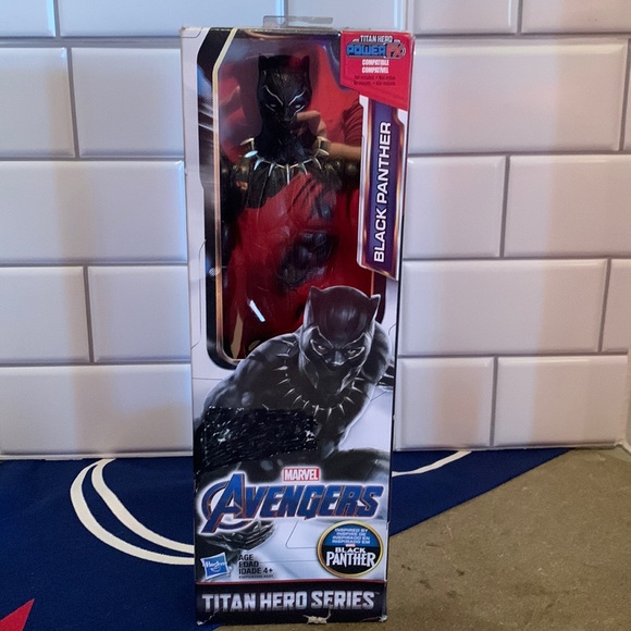 Marvel | Toys | New Inbox Titan Hero Series Black Panther | Poshmark